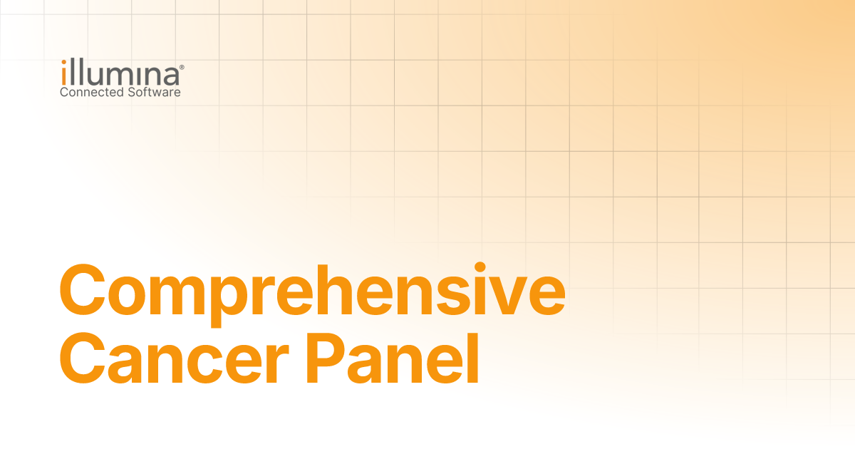 Comprehensive Cancer Panel | Illumina Connected Software