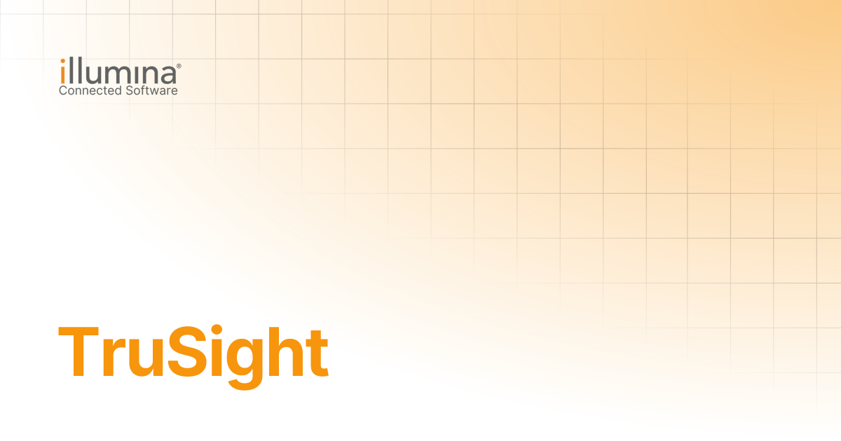TruSight | Illumina Connected Software
