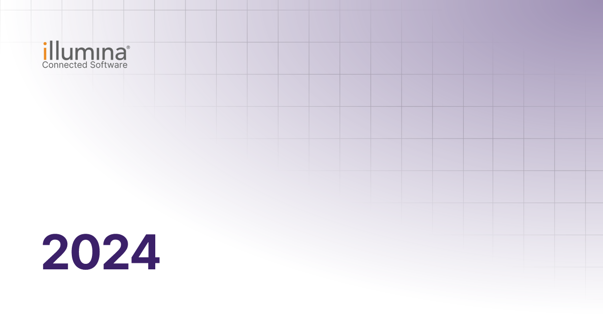 2024 | Illumina Connected Software