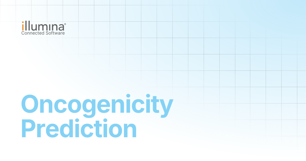 Oncogenicity Prediction | Illumina Connected Software