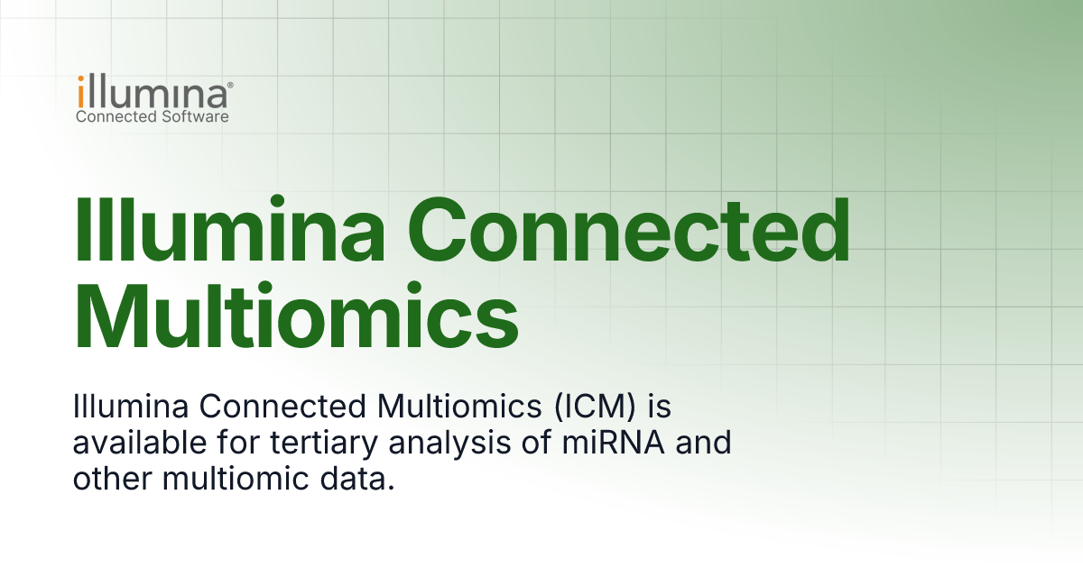 Illumina Connected Multiomics | Illumina Connected Software