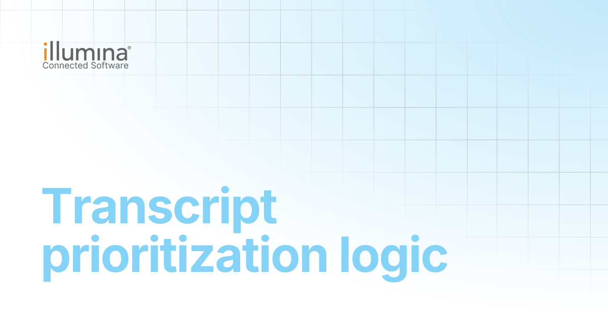 How does Emedgene Analyze prioritize transcripts? | Illumina Connected Software
