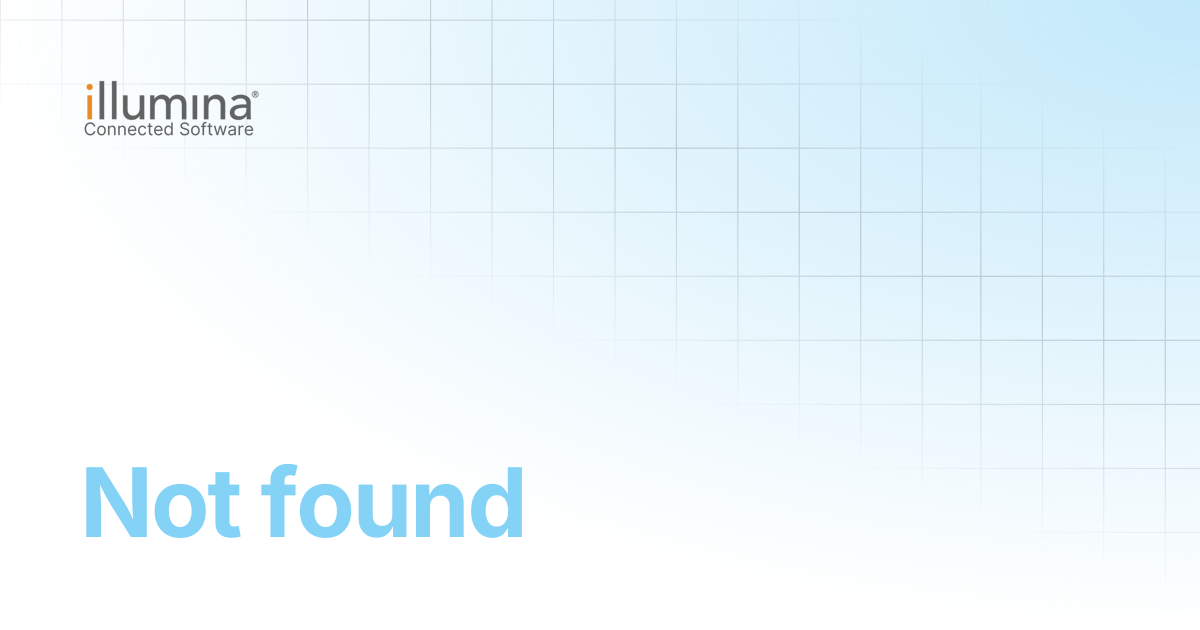 Analysis tools tab (≤38.0) | Illumina Connected Software