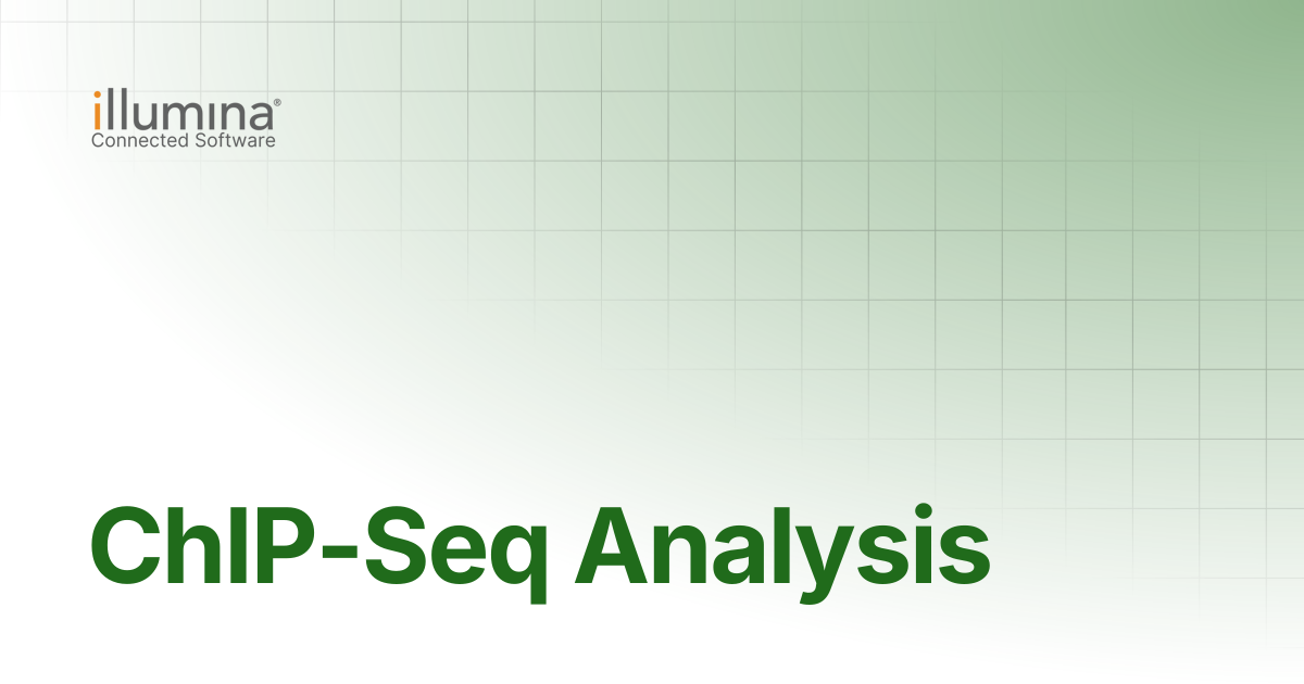 ChIP-Seq Analysis | Illumina Connected Software
